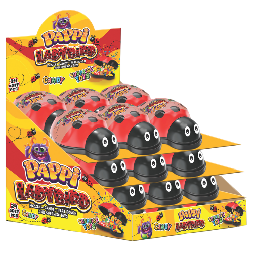 Pappi Ladybird 24x10g – Candy Cargo