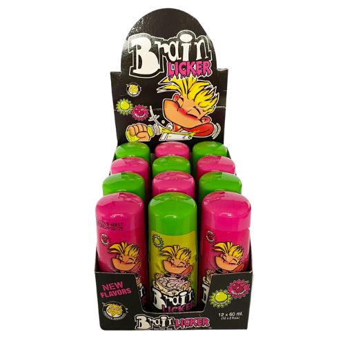Brain Licker Cherry & Apple 12X60Ml – Candy Cargo