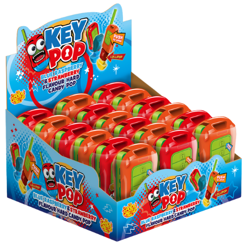 Candy Castle Key Pop Lollipops 18X10G – Candy Cargo