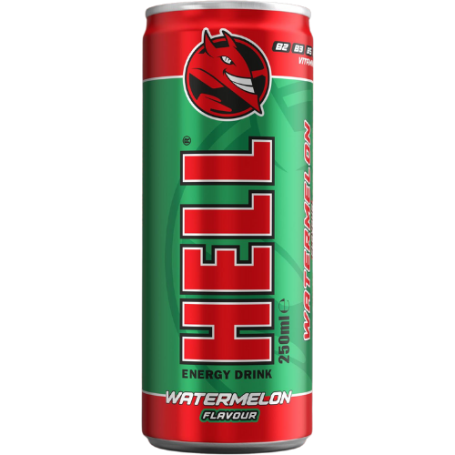 Hell Energy Drink *Watermelon* 24x250ml – Candy Cargo