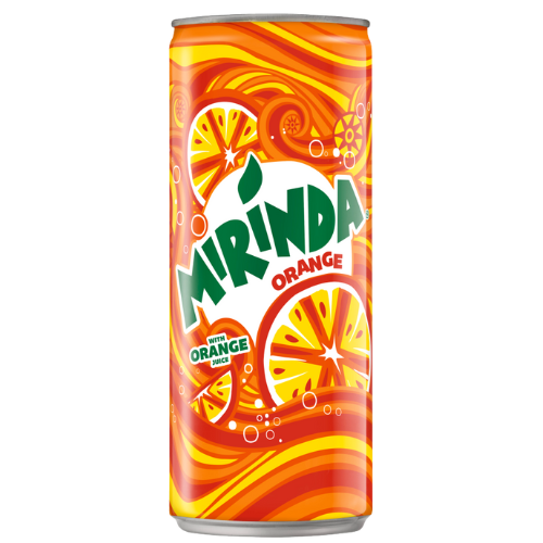 Mirinda Orange *CAN* 24x330ml – Candy Cargo