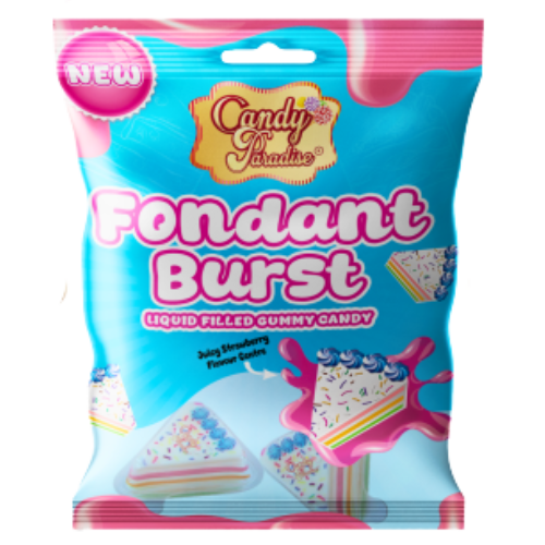 Candy Paradise Fondant Burst 12x72g – Candy Cargo
