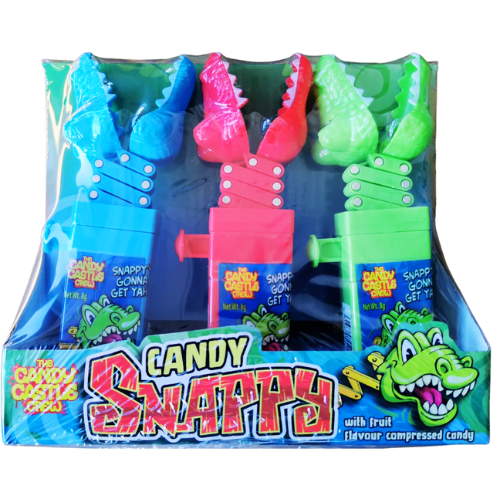 Snappy Crocodile Toy Candy 12X8G – Candy Cargo
