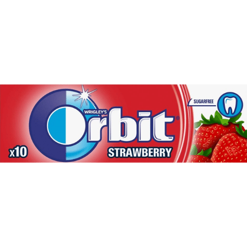 Orbit Strawberry Drops 30x14g – Candy Cargo