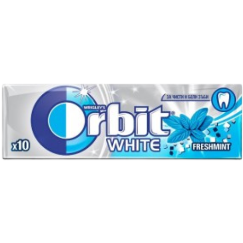 Orbit White Freshmint Drops 30x14g – Candy Cargo