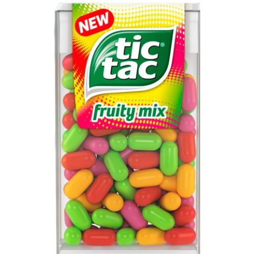 Tic Tac Fruity Mix 24X18G – Candy Cargo